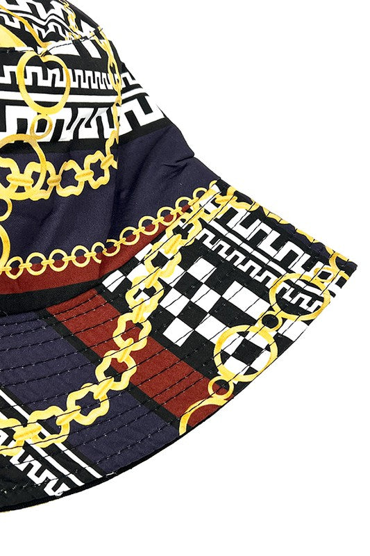 Chain Mix Print Bucker Hat – LA Bijoux